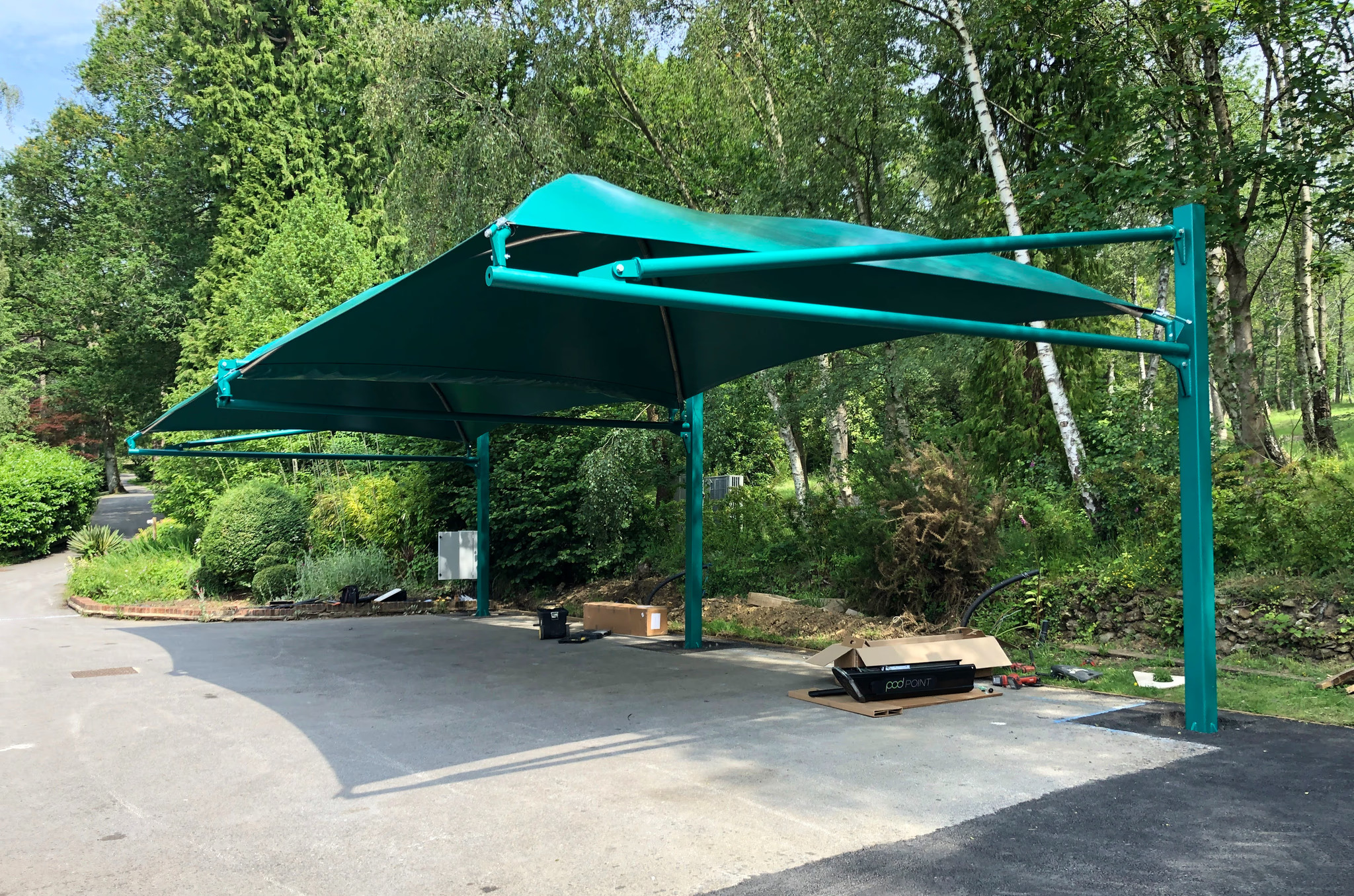 Cantilever Canopies | Space-Efficient Outdoor Shelter – Condor